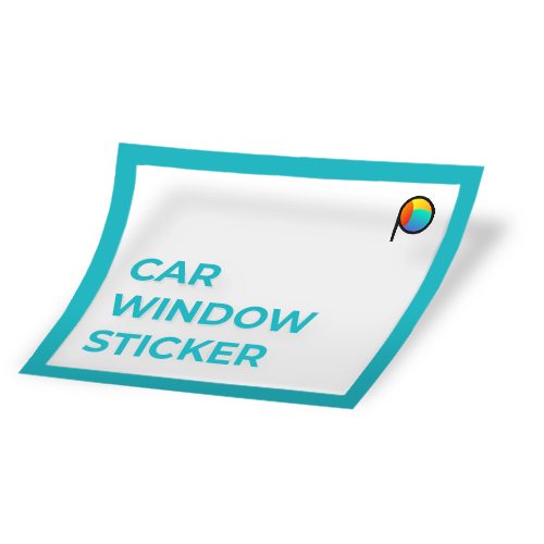Print Car Window Stickers Online | Static Cling Stickers | Printoka ...